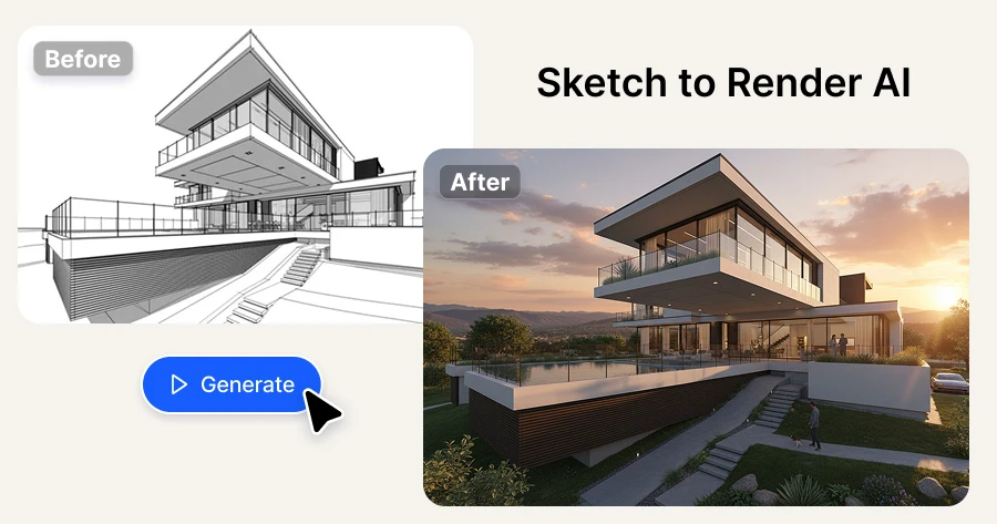 AI Sketch to Render — Turn Architectural Sketches into Photorealistic ...
